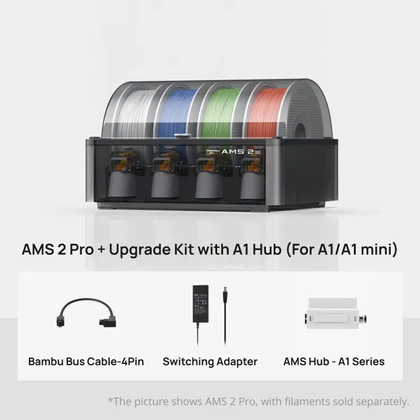 Bambu Lab AMS 2 Pro - Automatic Material System - Bambu Lab US